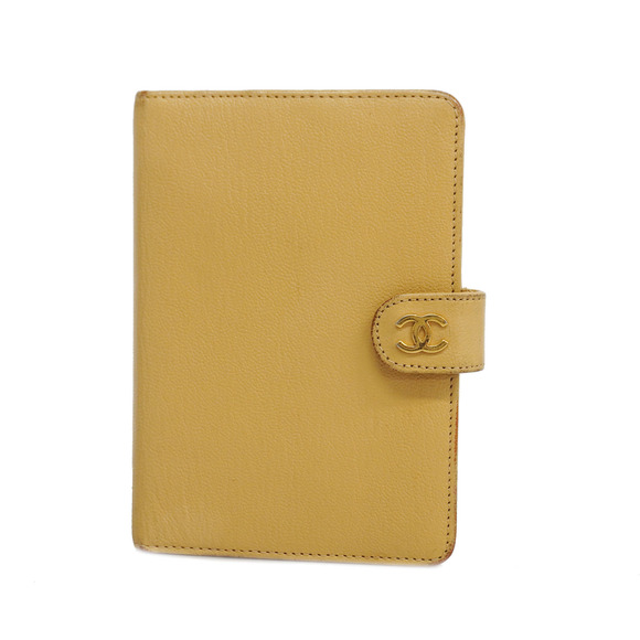 CHANEL | Accessories | Chanelauth Planner Cover Beige Notebook Cover ...
